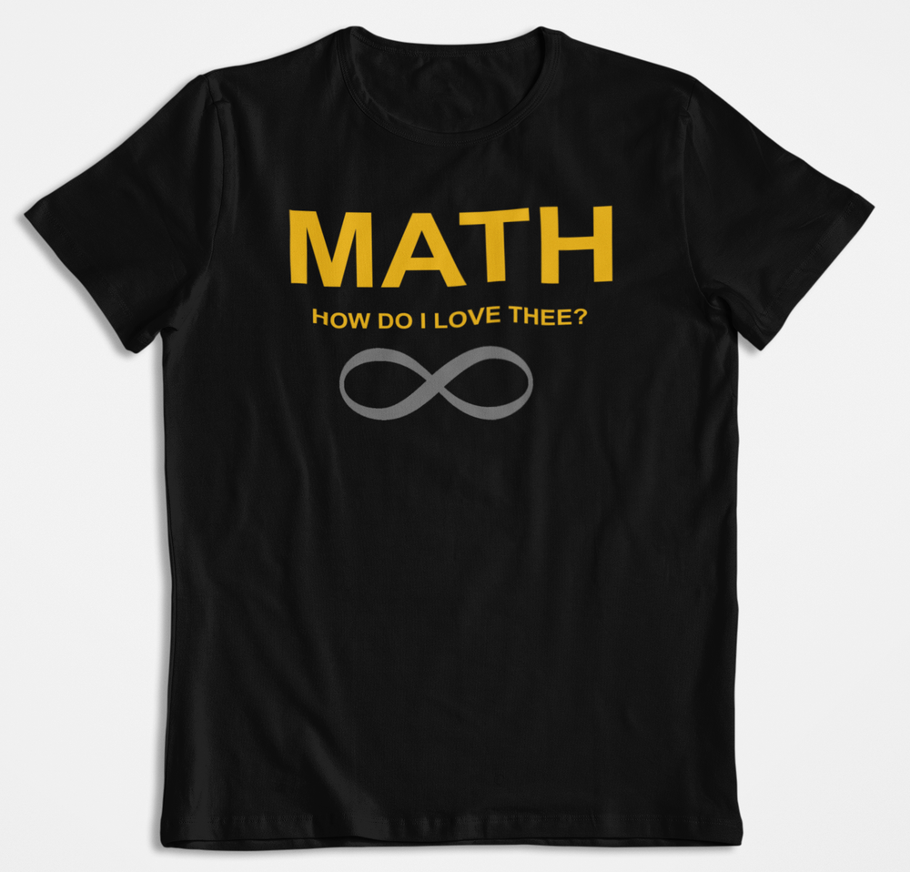 MathProud - Math = Love +Art + Shirts + Gifts Beauty + Wonder + Smiles ...