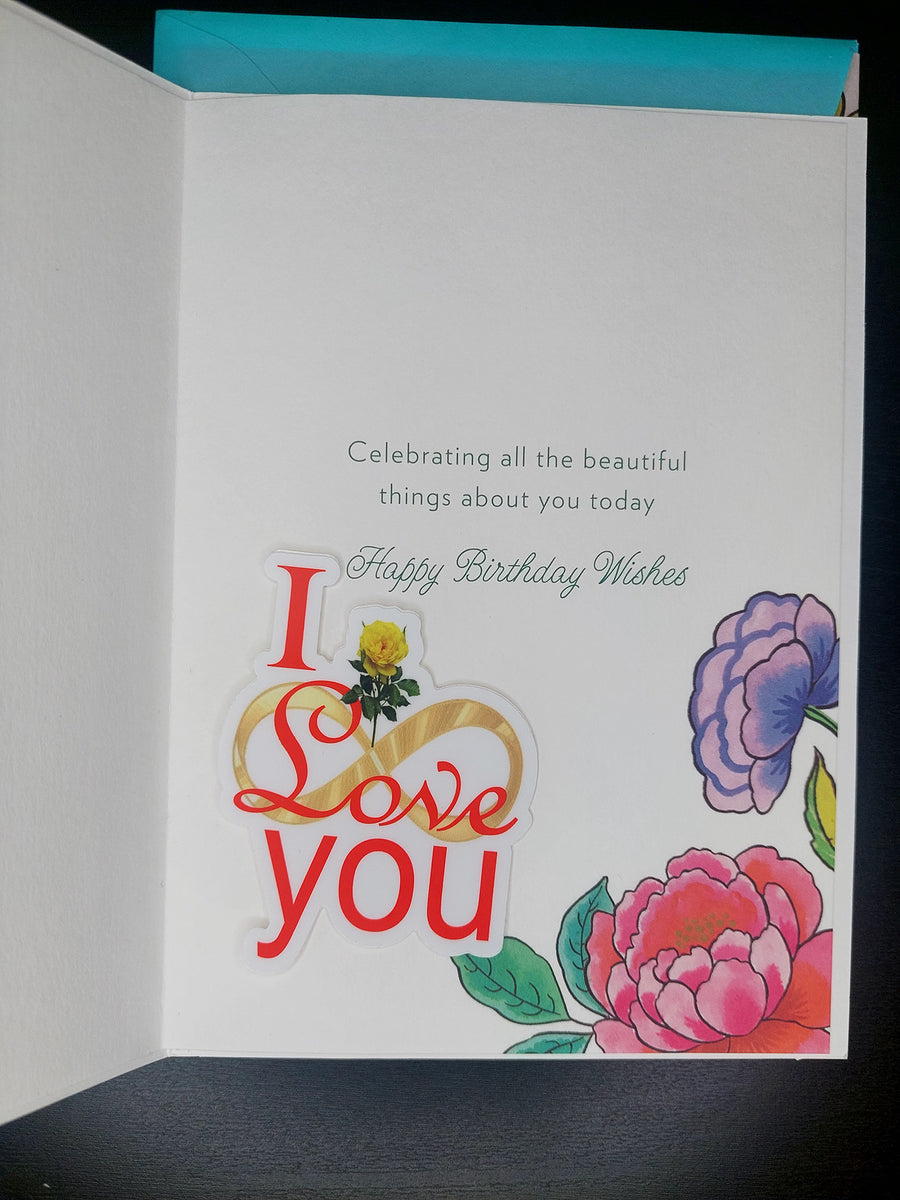 Infinity Love Yellow Rose Vinyl Sticker – Math Proud